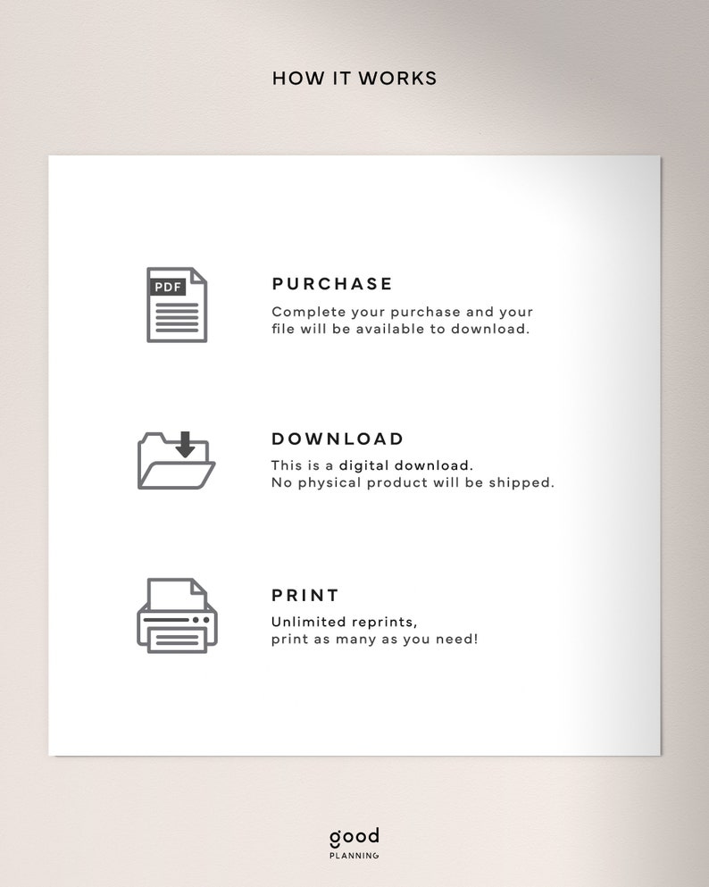 Hourly Daily Planner Printable | A4, US Letter | Simple Today Template ...