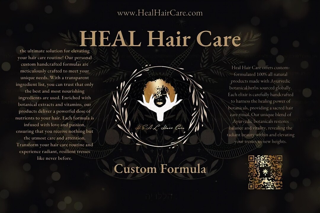 Custom Natural Hair Care Formulas | Nourishing Botanical Treatment for ...