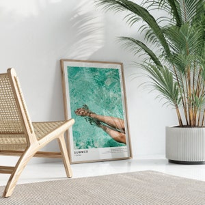 Beachy Wand Kunst Wohnheim Zimmer Dekor Sommer Poster Trendige ...