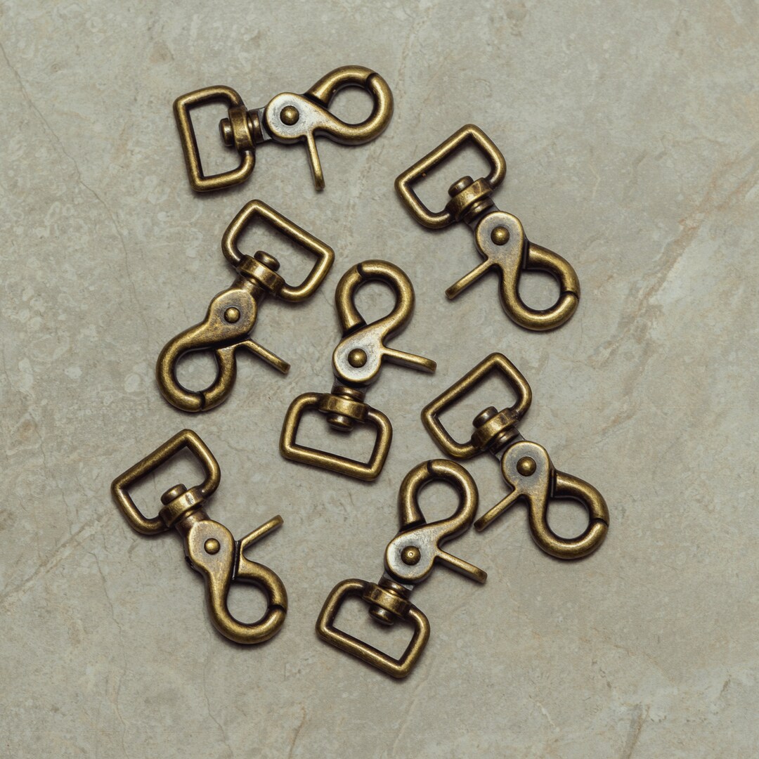 Trigger Webbing Snap 59 Mm/20q - Antique Brass, 2 Pcs of Antique Brass ...