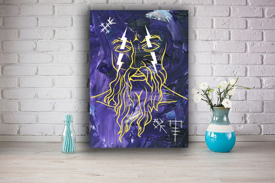 Zeus Canvaspainting Canvas Aer Decor Wall Decor Home Decor Gift Mothers ...