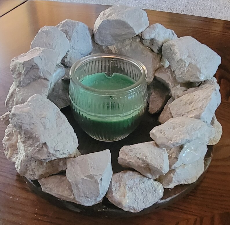 Handmade Fire Pit-style Candle Holder candles Not Included - Etsy