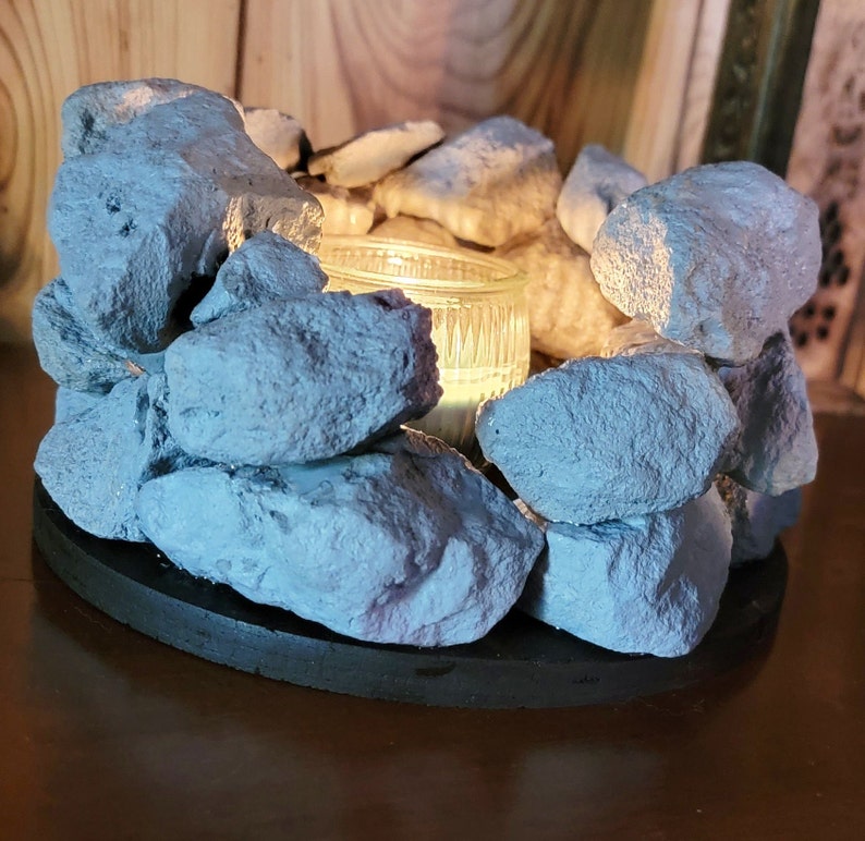 Handmade Fire Pit-style Candle Holder candles Not Included - Etsy