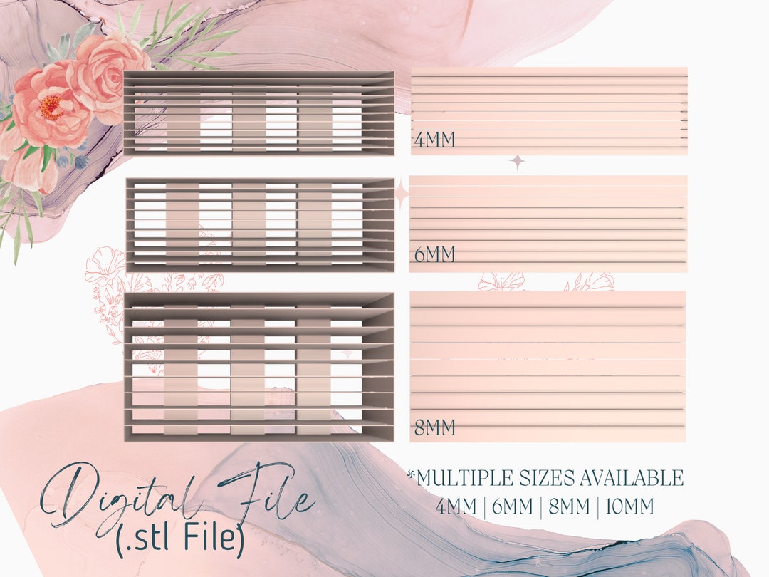 Stripe Line Tool Polymer Clay Cutter | Digital STL File | Downloadable ...