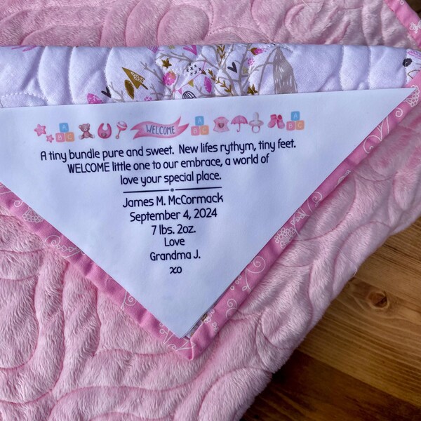 Custom Baby Quilt - Etsy