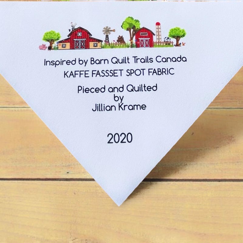 Personalized Quilt Labels - Etsy