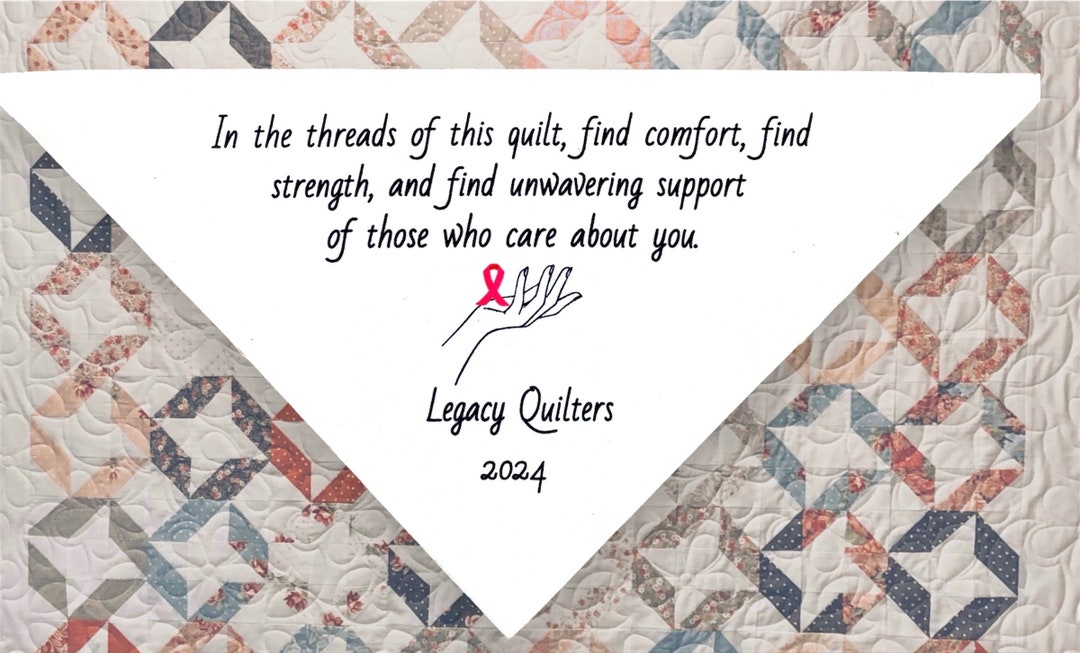 Cancer Quilt Label, Breast Cancer Label Sayings for Cancer ...