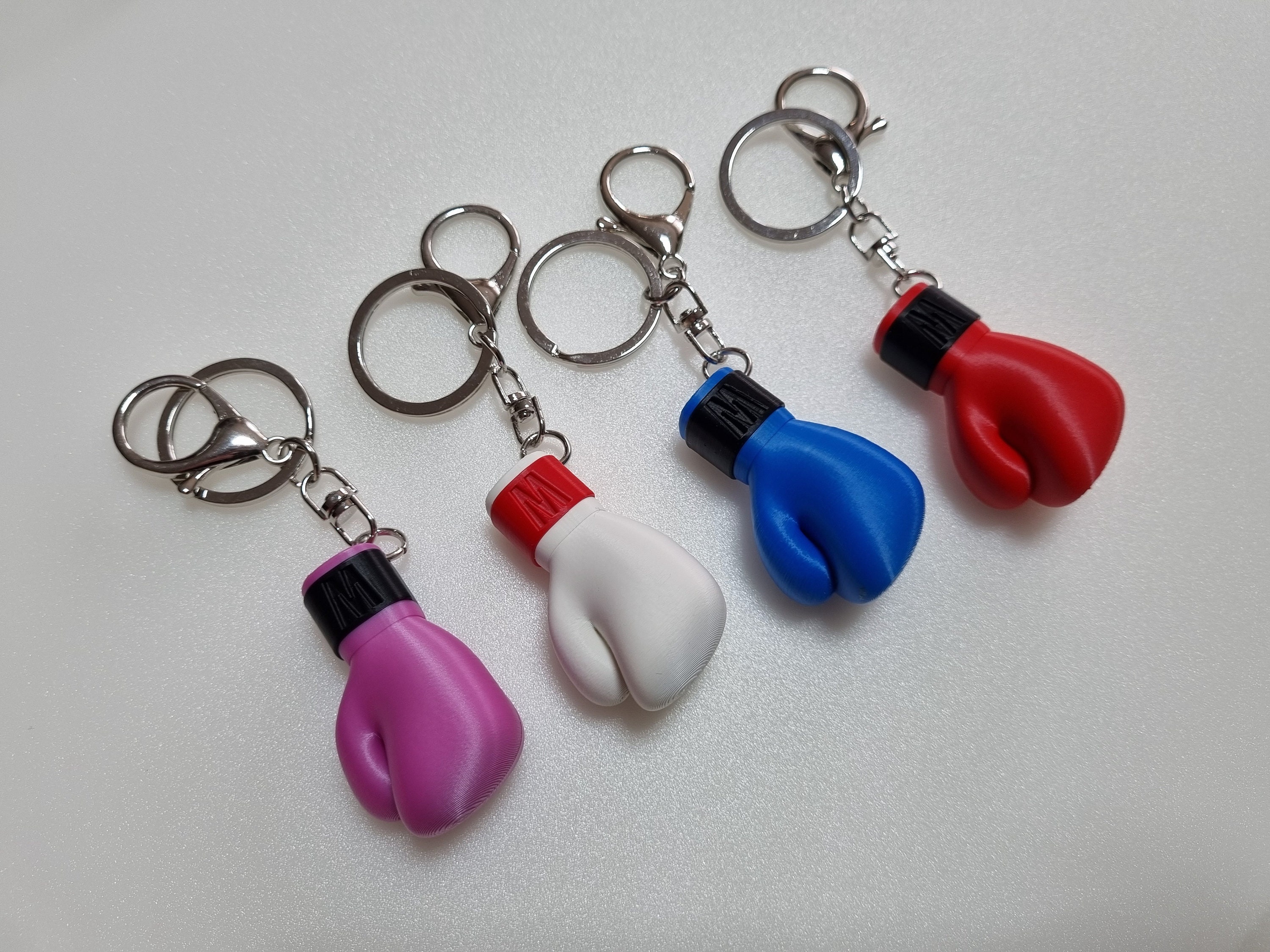 NEW! Personalized Boxing Glove Keychain - Boxing Decoration / Muay Thai ...
