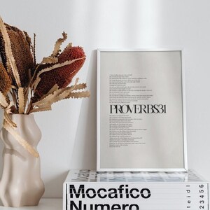 DIGITAL PRINT Proverbs 31 - Etsy