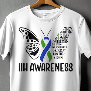 IIH Awareness Svg Png, I Am the Storm Svg Cricut, IIH Warrior Survivor ...