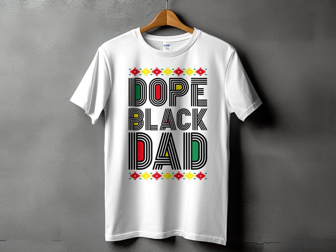 Dope Black Dad Svg Png, Black History Month Svg, Afro African American ...