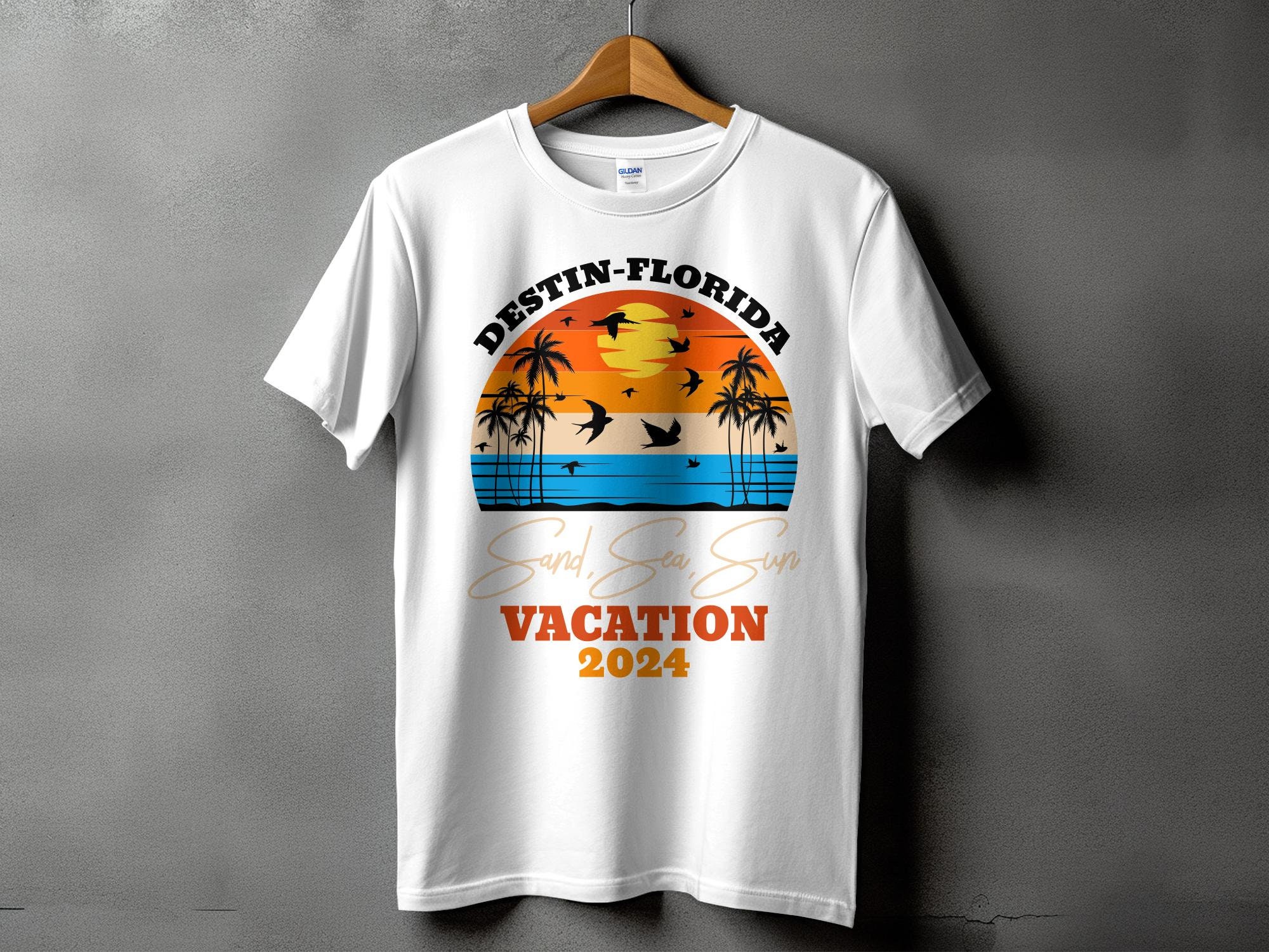 Destin Florida Vacation 2024 Svg Png, Svg Cricut Png Sublimation ...