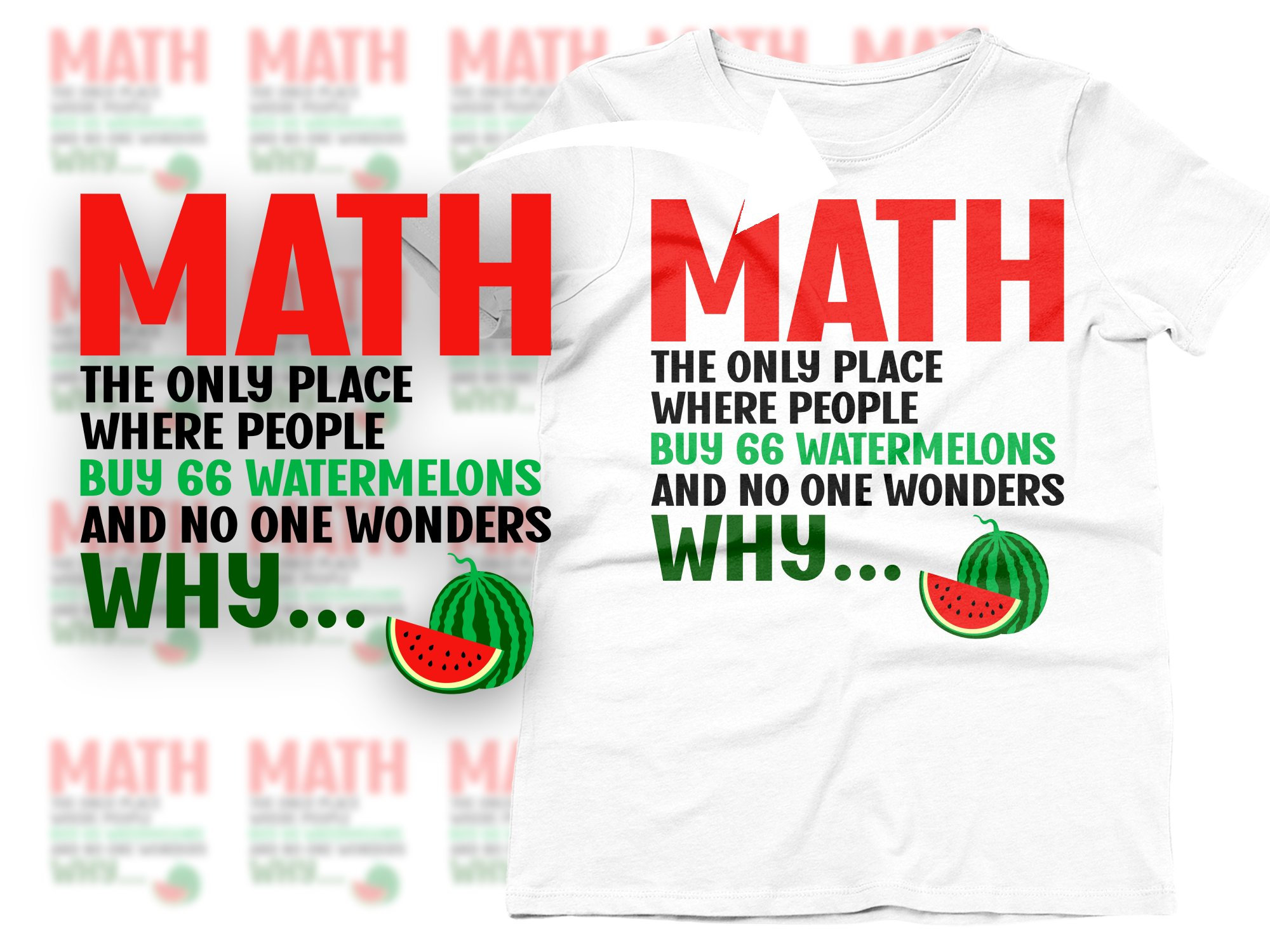 Math Teacher Svg, Math Watermelons Mathematics Svg Png, Funny Math ...