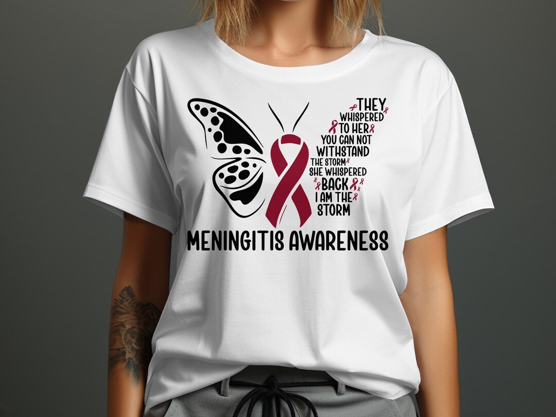 Meningitis Awareness Svg Png, I Am the Storm Svg Cricut, Meningitis ...