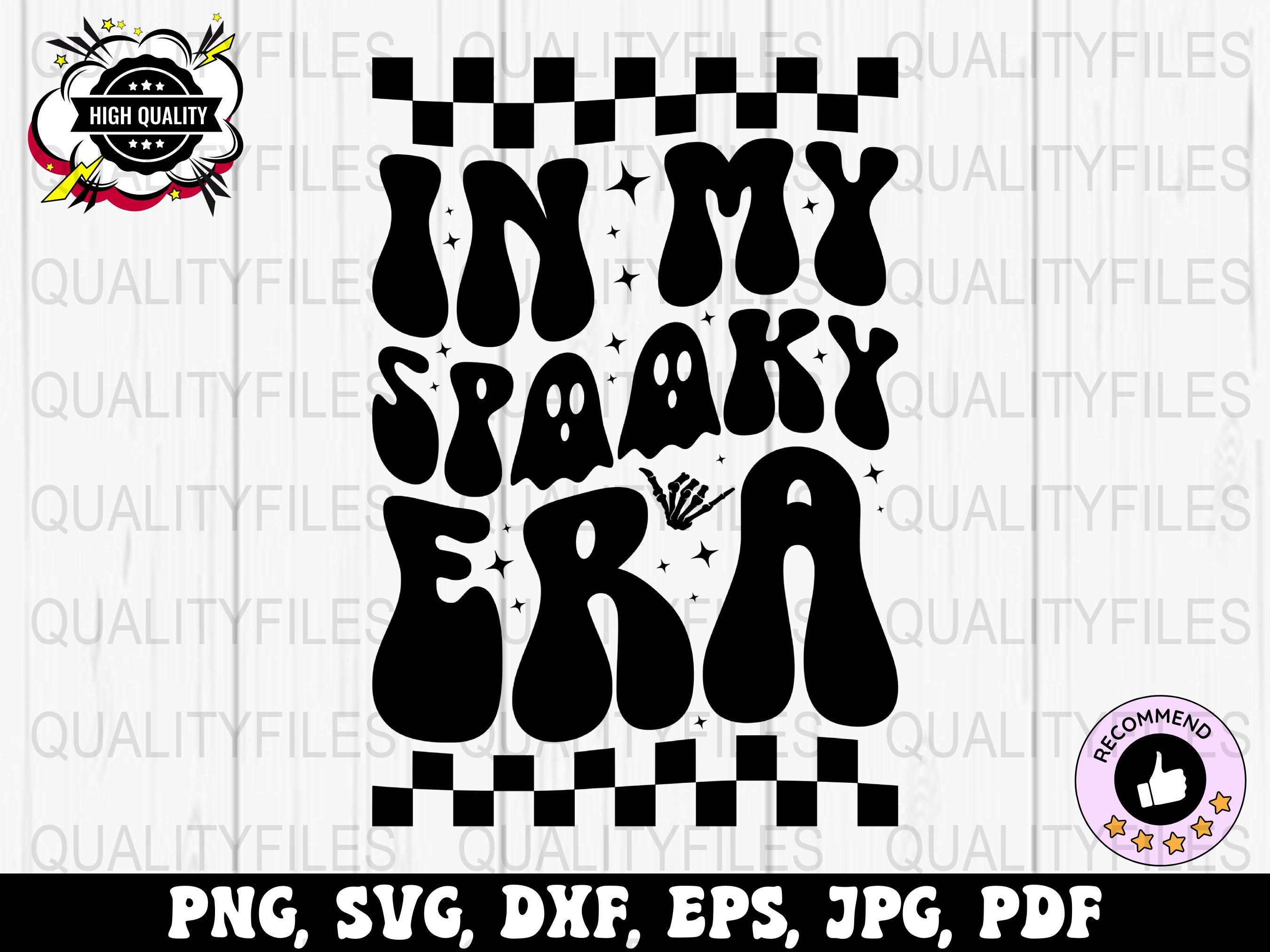 In My Spooky Era Svg, Retro Halloween Svg Png, Autumn Svg Cricut, Fall ...