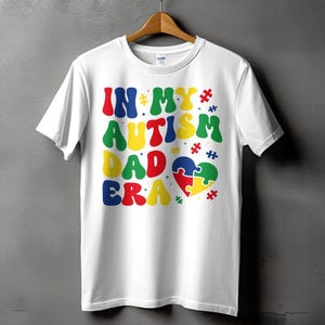 In My Autism Dad Era Svg Png, Retro Autism Dad Svg Cricut, Autism ...