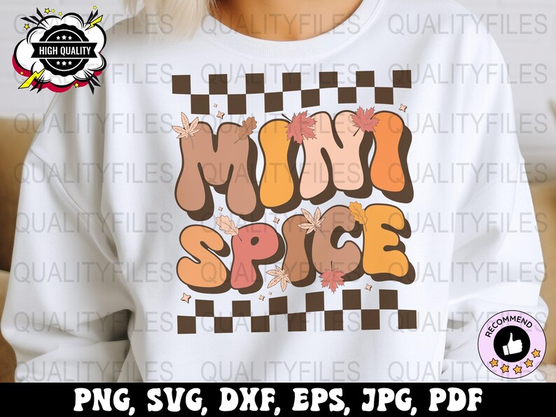 Retro Fall Baby Svg Png, Mini Spice Svg, Autumn Svg Cricut, Fall Png ...