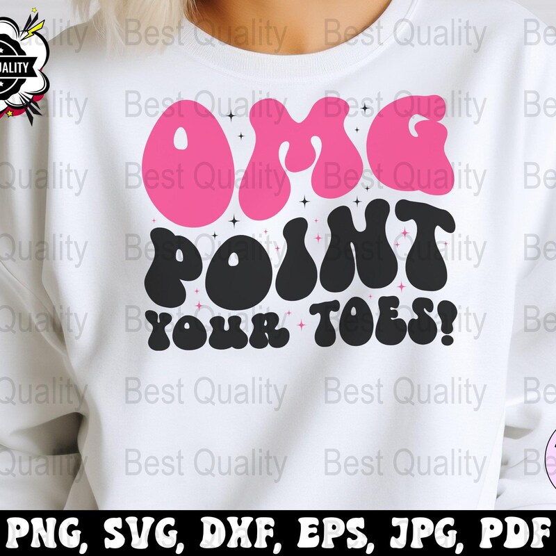 Omg Point Your Toes - Etsy