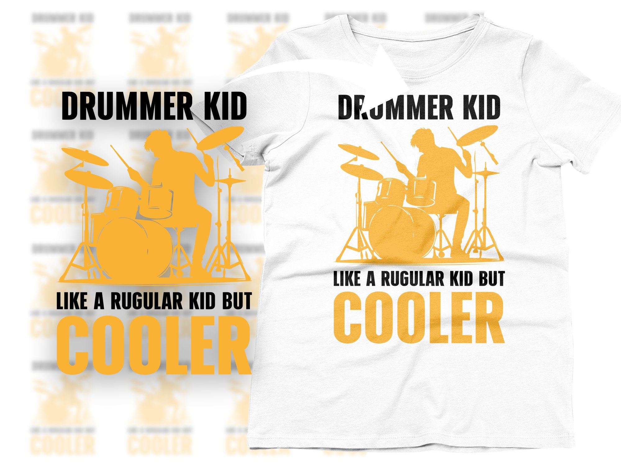 Drummer Svg Png, Drummer Kid Svg Cricut, Funny Drums Png Sublimation ...