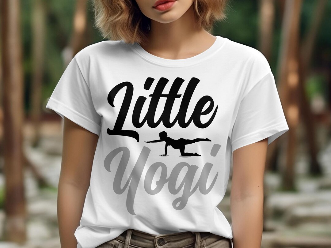 Yoga Svg, Yoga Png, Little Yogi Svg Cricut, Funny Yoga Png Sublimation ...