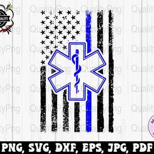 Paramedic Svg Png, Thin White Line Paramedic American Flag Png, Ems Svg ...