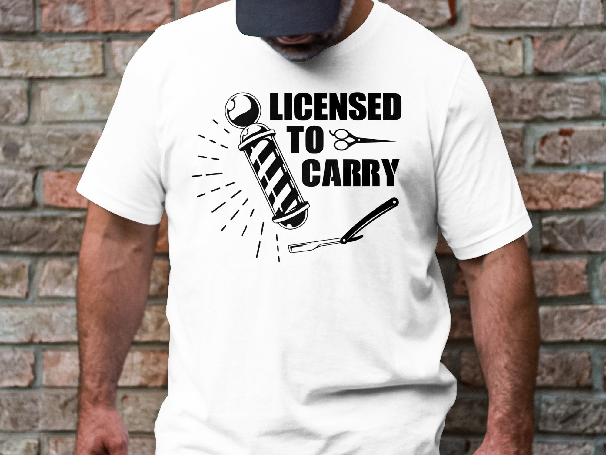 Barber Svg, Barber Png, Licensed to Carry Svg Cricut, Funny Hairstylist ...