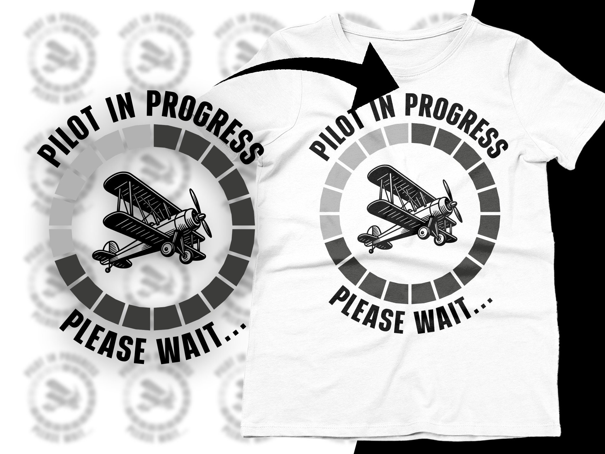 Airplane Svg Png, Pilot in Progress, Future Pilot Png, Pilot Svg Cricut ...