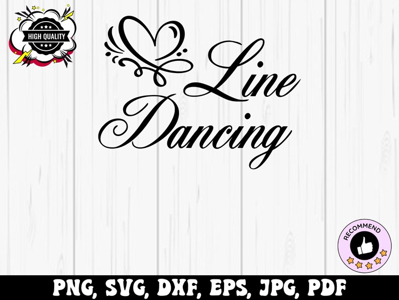 Dance Svg Png, Dancer Svg, Line Dancing Svg Png, Dancing Lover Svg ...