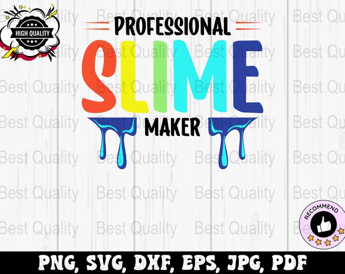 Slime Time SVG PNG, Kids Slime Party Quote Download, Fun Children SVG ...