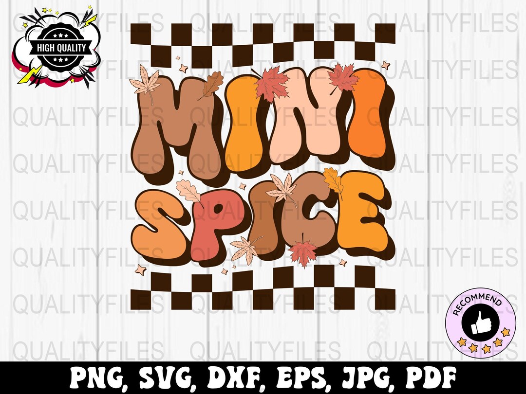 Retro Fall Baby Svg Png, Mini Spice Svg, Autumn Svg Cricut, Fall Png ...