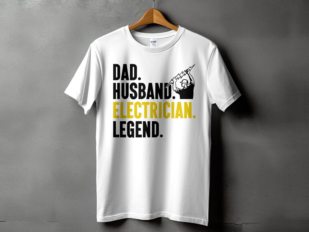 Dad Electrician Husband Svg Png, Electrician Dad Husband Legend Svg ...