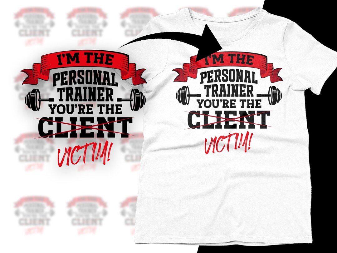 Personal Trainer Svg Png, Funny Fitness Trainerfunny Fitness Trainer ...