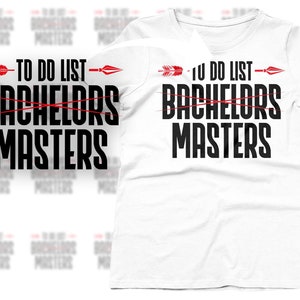 Bachelors Masters Degree Graduation Svg Png, Svg Cricut Png Sublimation ...