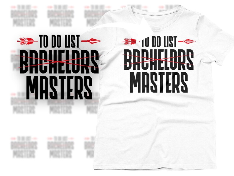 Bachelors Masters Degree Graduation Svg Png, Svg Cricut Png Sublimation ...