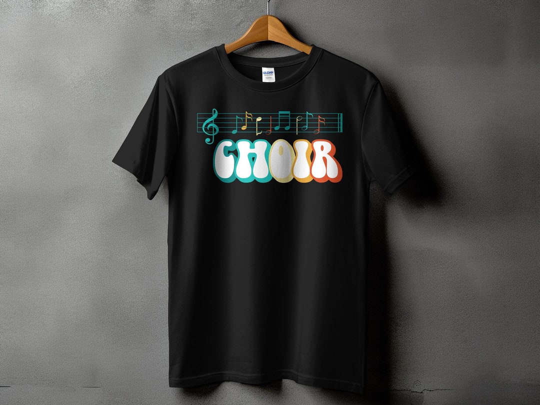Choir Svg Png, Retro Choir Svg, Funny Choir Cricut Png Sublimation ...