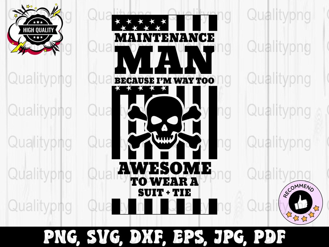 Maintenance Svg Png, Maintenance Man Png, Repairman Svg Cricut, Funny ...