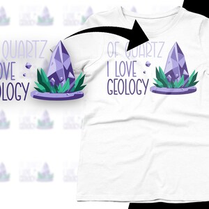 Geologist Svg Png, of Quartz I Love Geology Svg Cricut, Rockhound ...