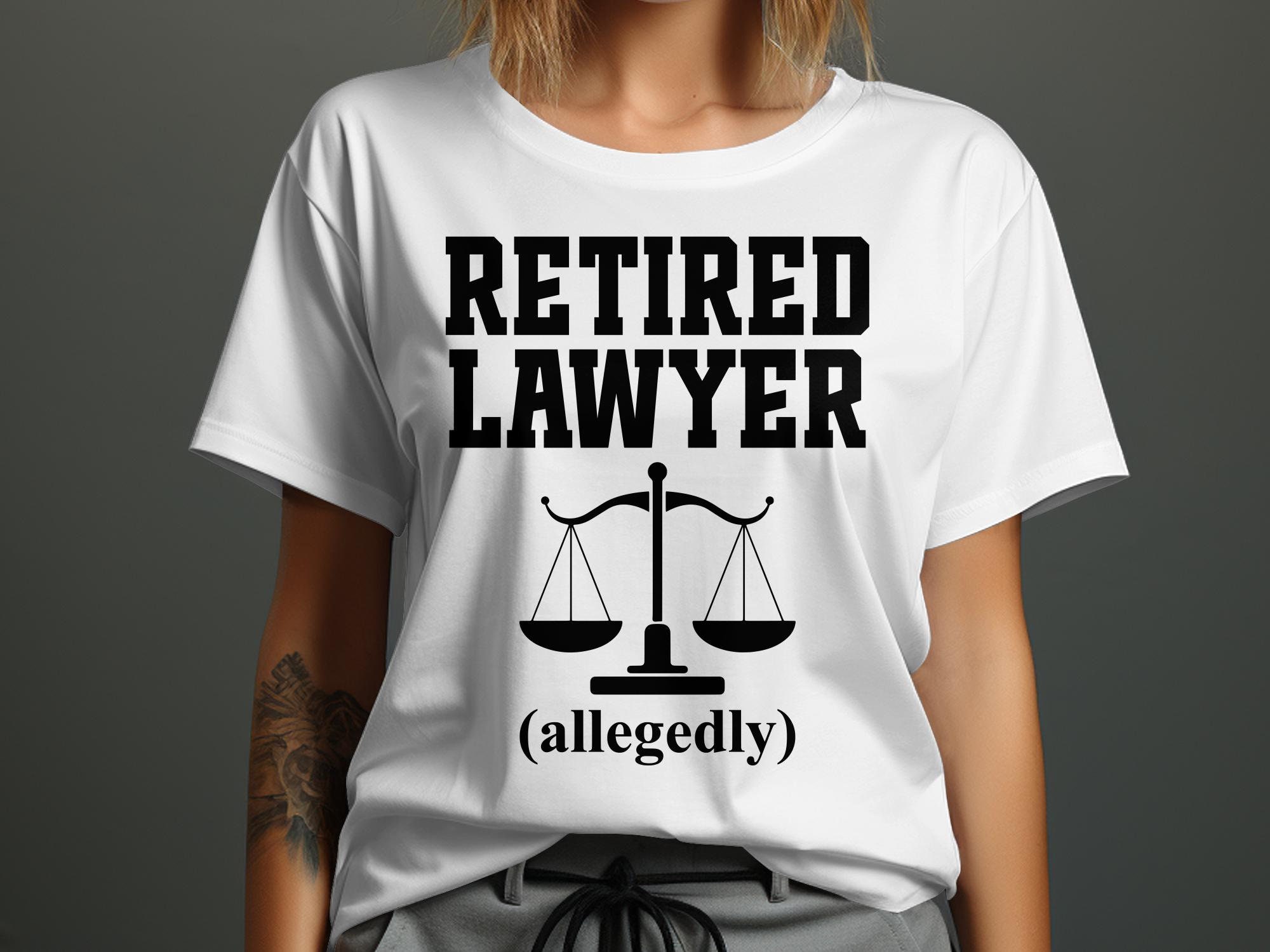 Retired Lawyer Svg Png, Svg Cricut Png Sublimation Designs - Etsy