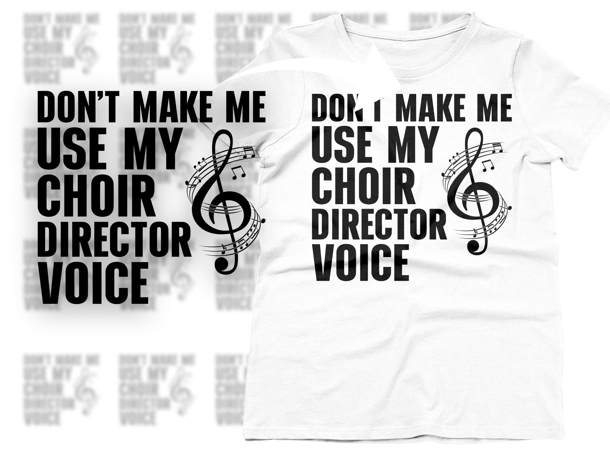 Choir Svg Png, My Choir Director Voice Svg, Funny Choir Cricut Png ...