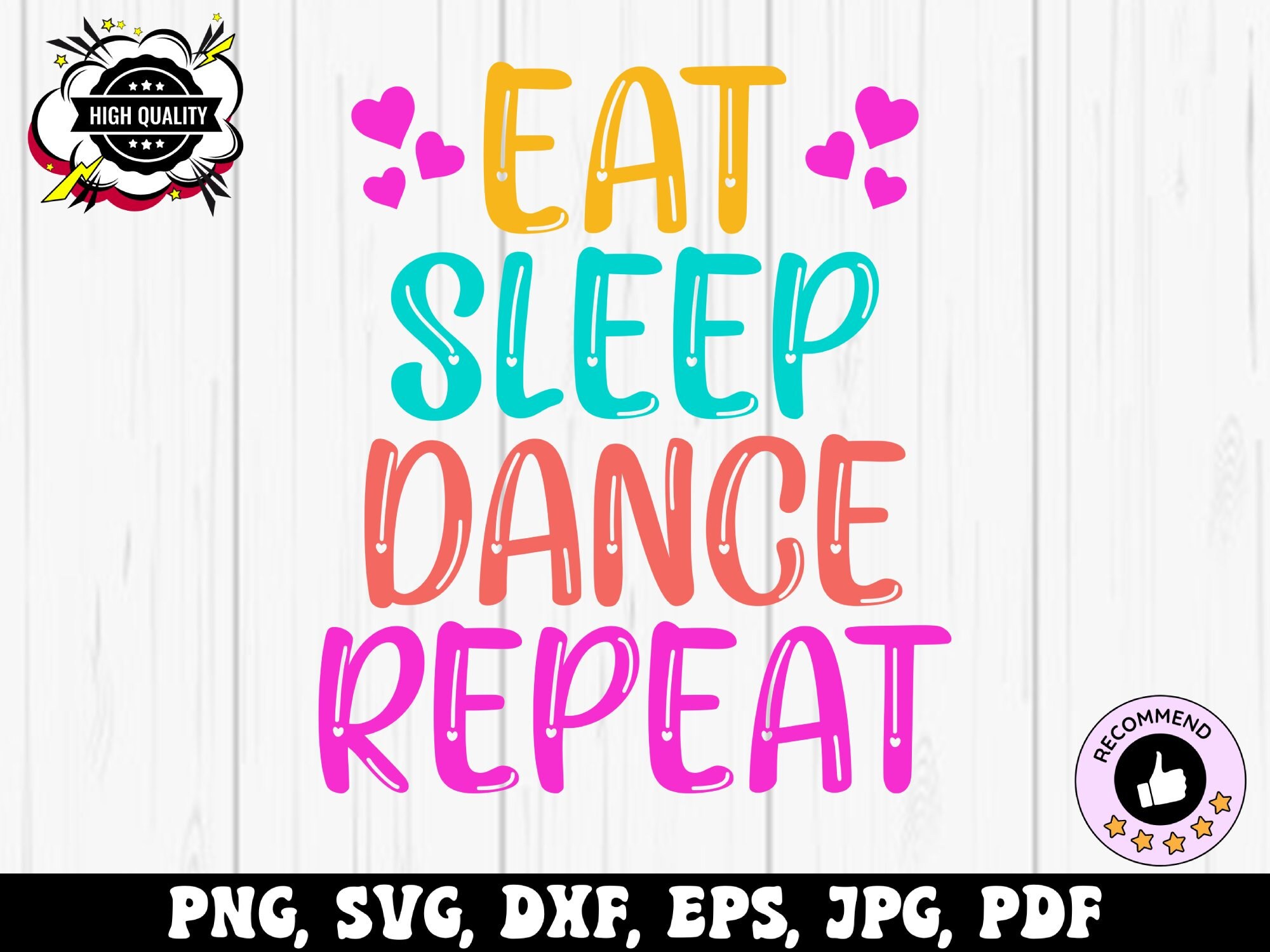 Dance Svg Png, Dancer Svg, Eat Sleep Dance Repeat Svg Png, Dancing ...