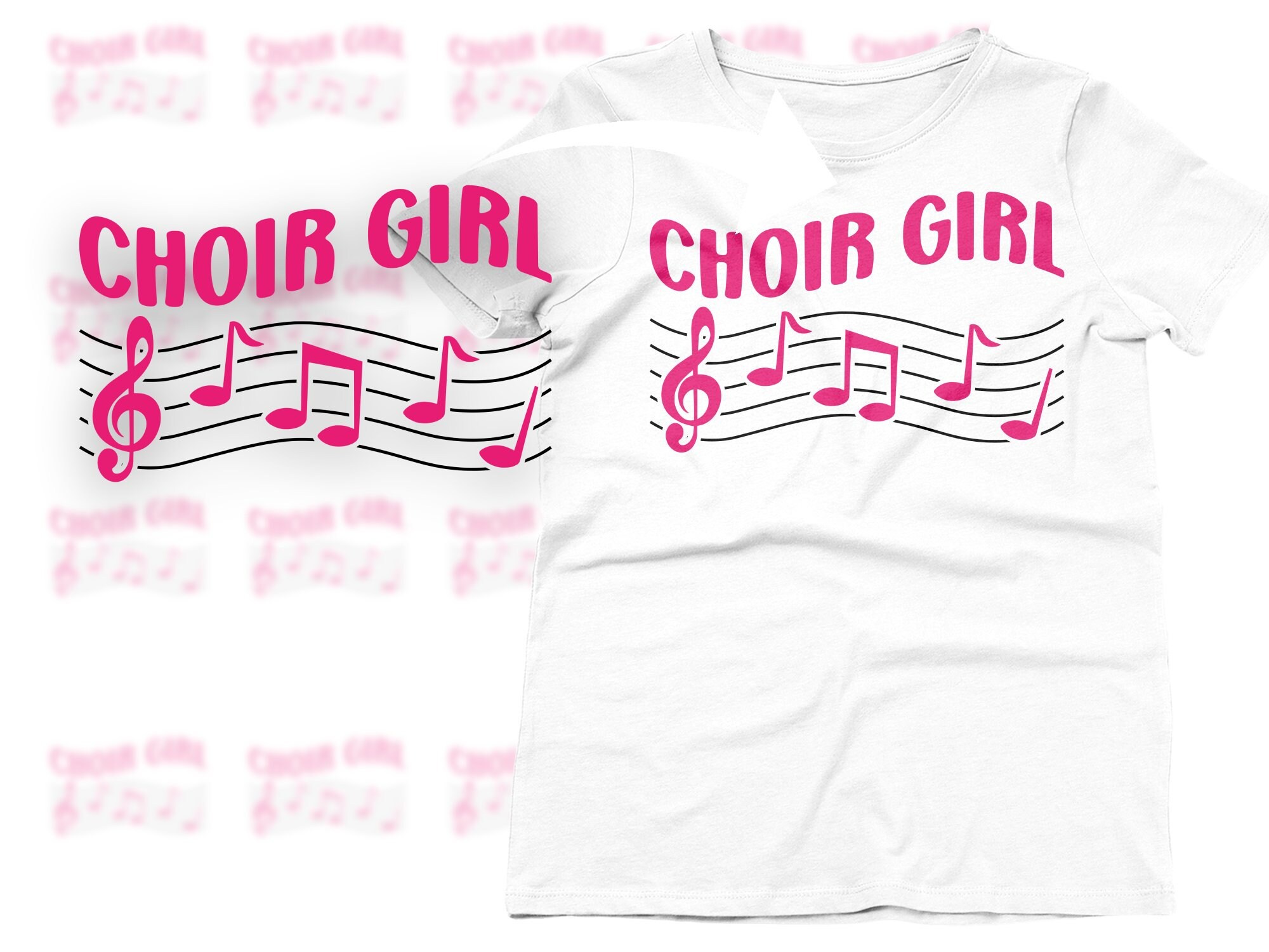 Choir Svg Png, Choir Girl Svg, Funny Choir Cricut Png Sublimation ...