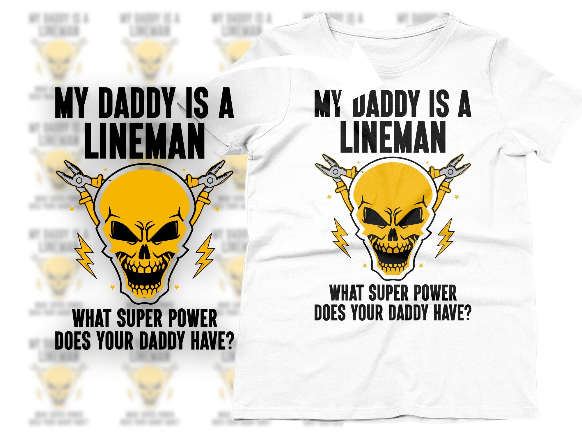 Son Lineman Dad Svg Png, Electrician Svg, My Daddy is A Lineman Svg ...