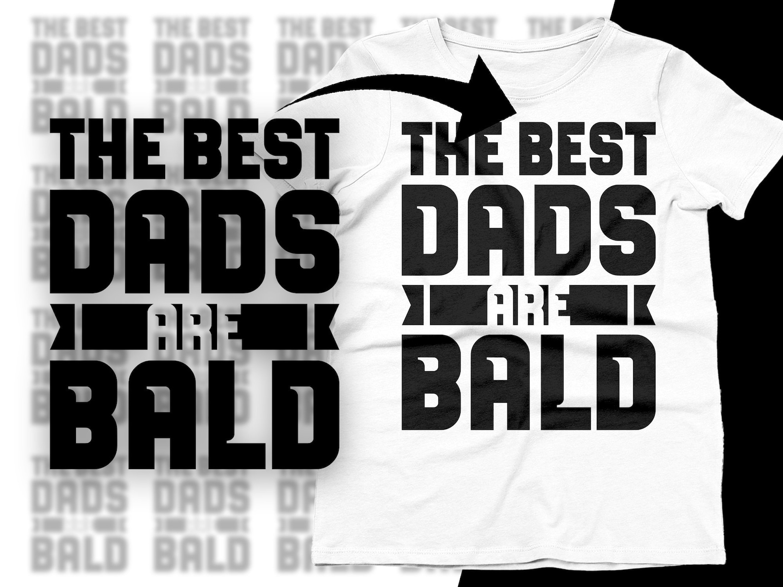 Bald Man Svg, Bald Png, the Best Dads Are Bald Svg Cricut, Funny ...