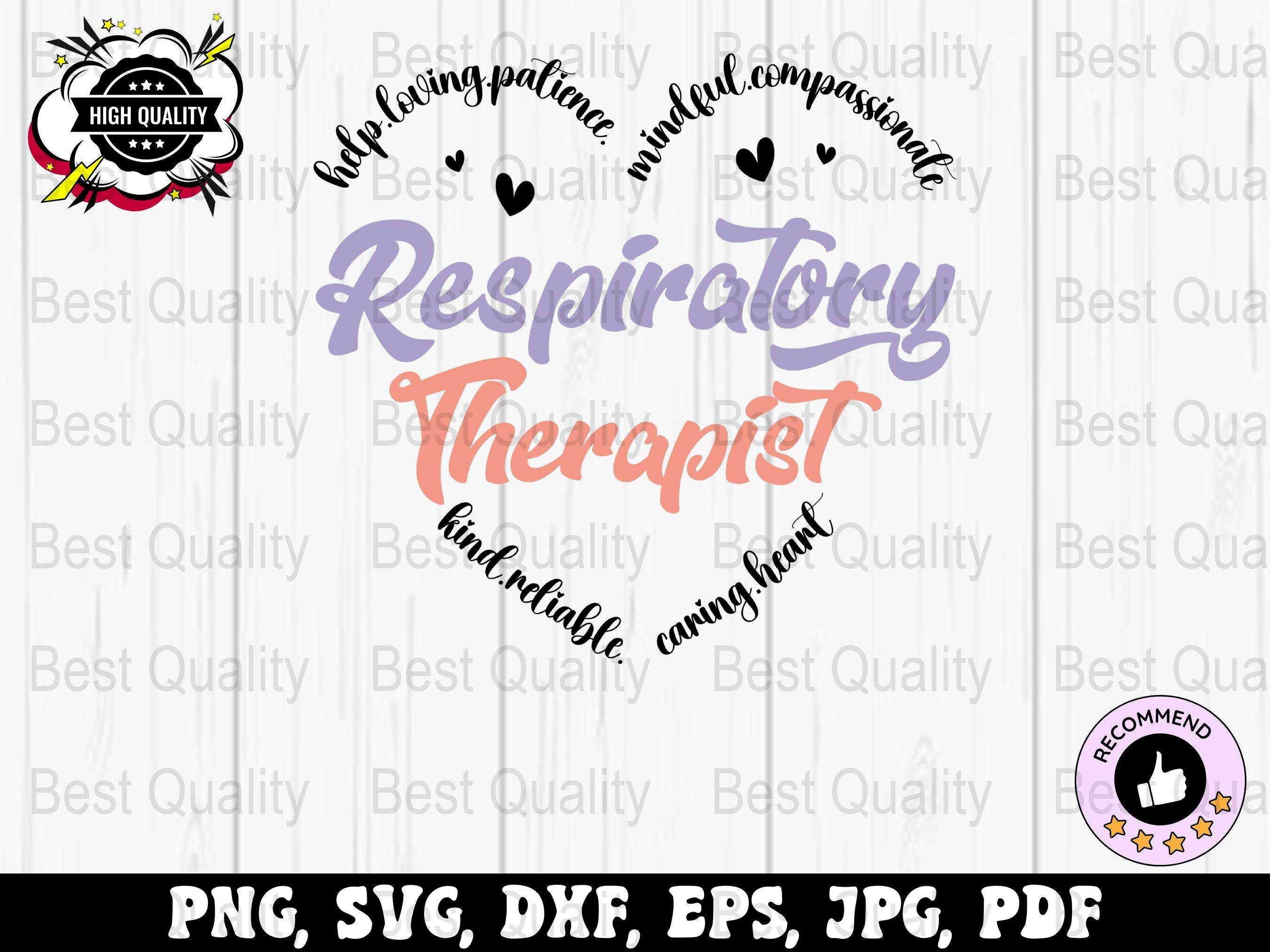 Respiratory Therapy Svg Png, Heart Svg, Respiratory Therapist Svg ...