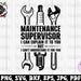 Maintenance Svg Png, Maintenance Worker Dad Fathers Day Png, Repairman ...