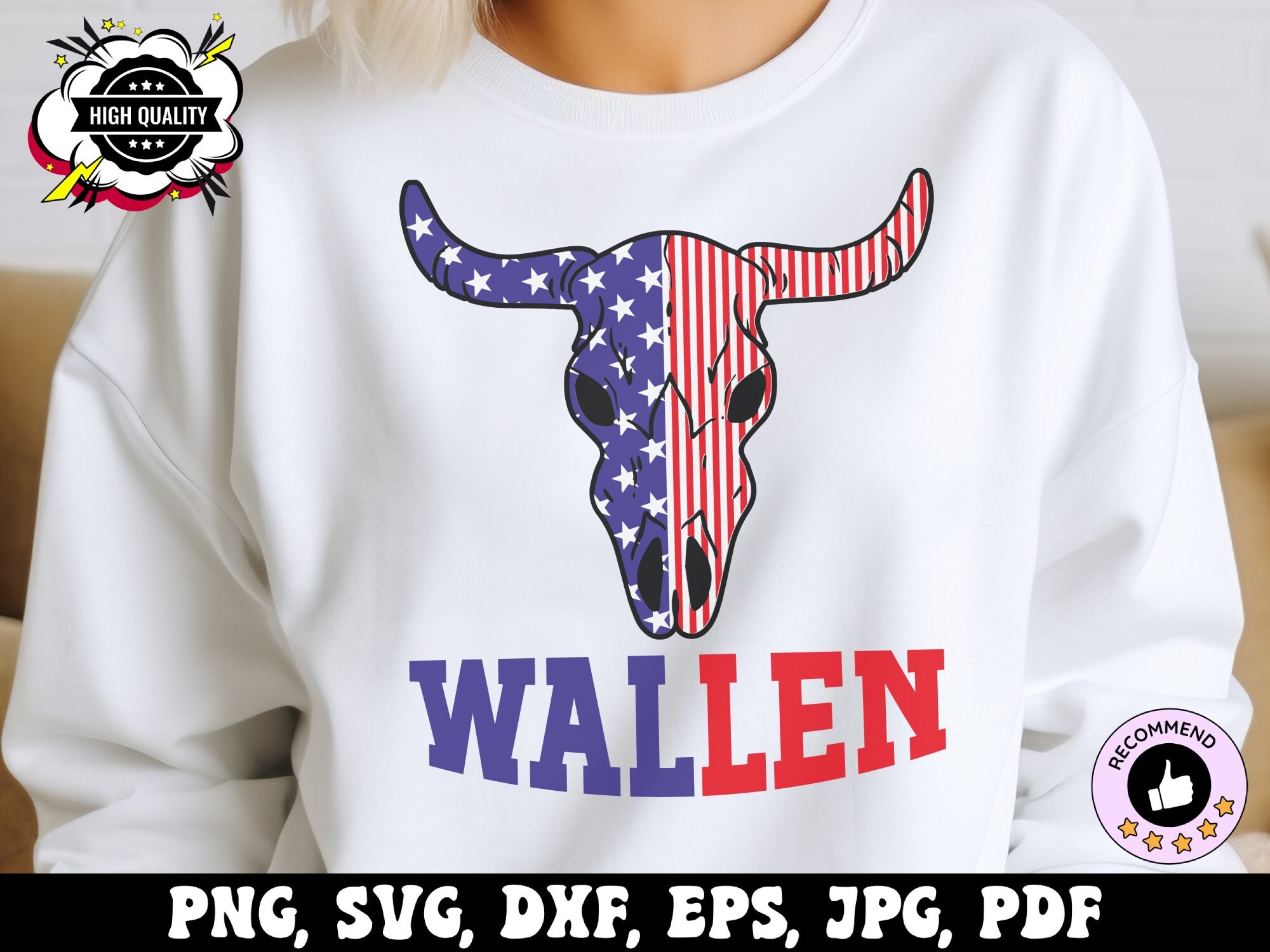 Buffalo Skull Wallen Svg Png, Cowboy Cowgirl Svg Cricut, Western Png ...