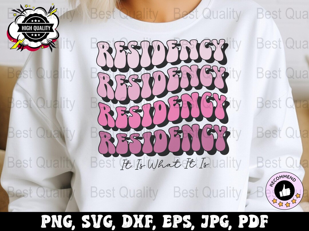Residency Svg Png, Residency Png, Doctor Svg Cricut, MD Png Sublimation ...