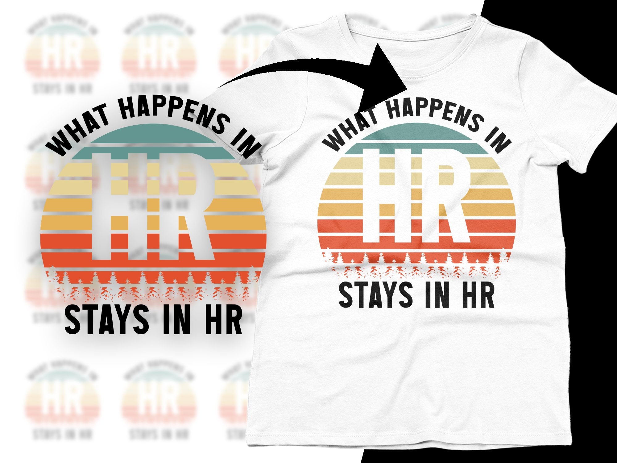 HR Human Resources Svg Png, What Happens in HR Stays in HR Svg Png, Hr ...