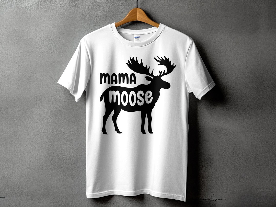 Moose Mom Svg, Moose Png, Mama Moose Svg Cricut, Moose Png Sublimation ...