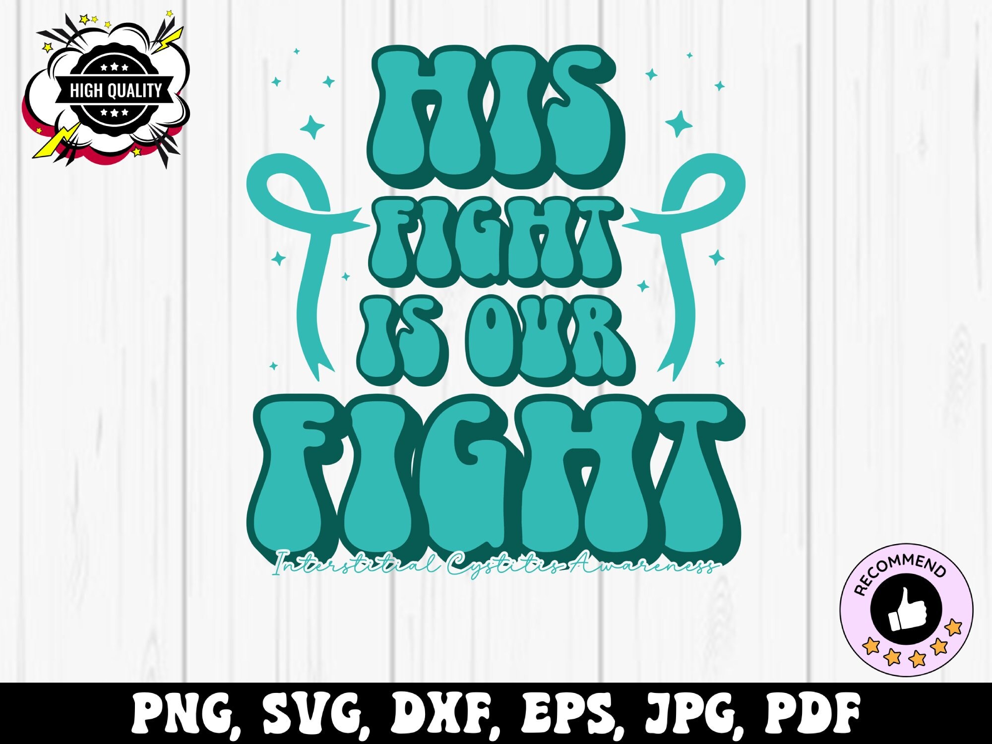 Interstitial Cystitis Awareness Svg Png, IC Awareness Teal Ribbon Svg ...